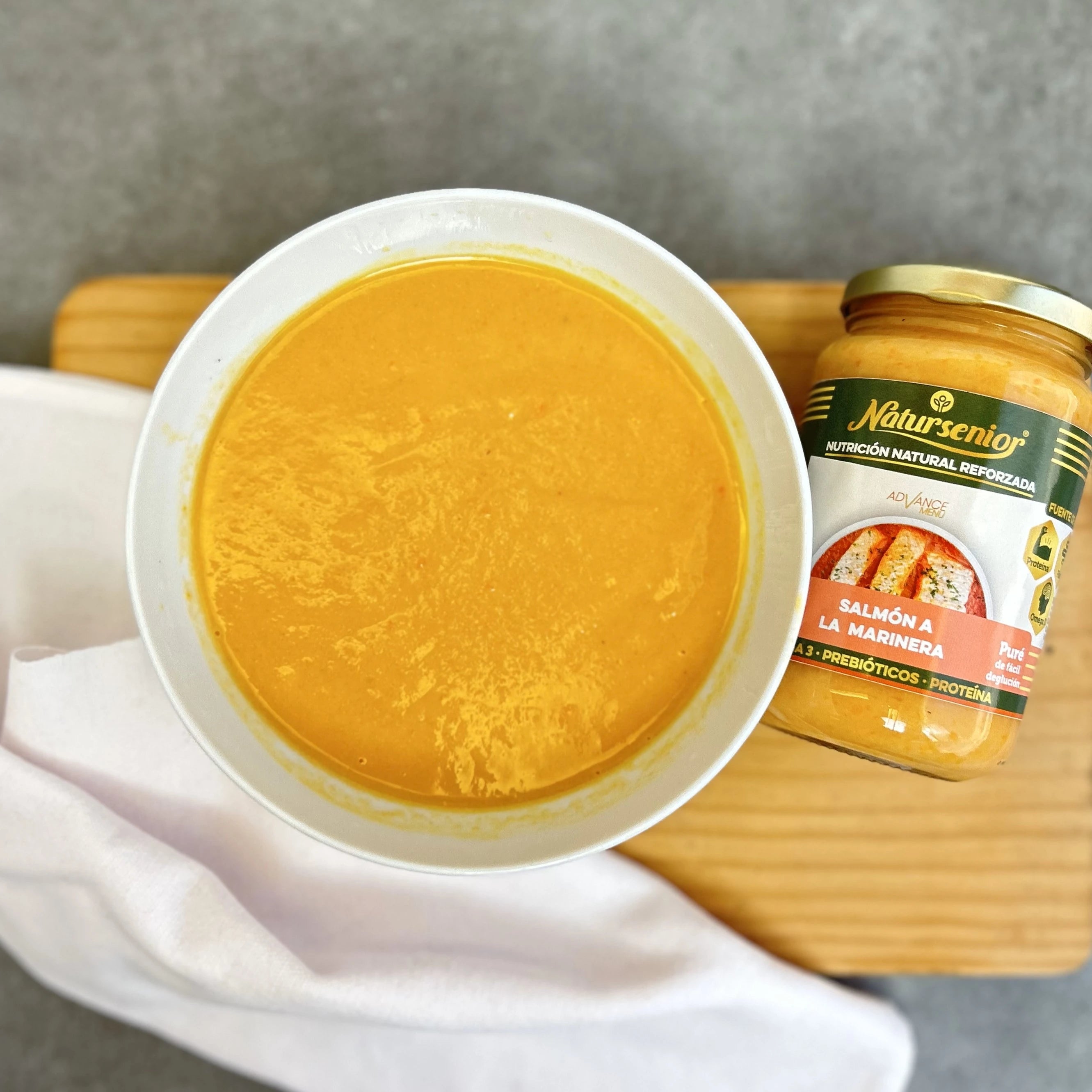 Puré de Salmón a la marinera – Natursenior